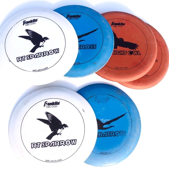 Franklin Sports | Toys | Two Franklin Sports Disc Golf Disc Sets Lot Of ...